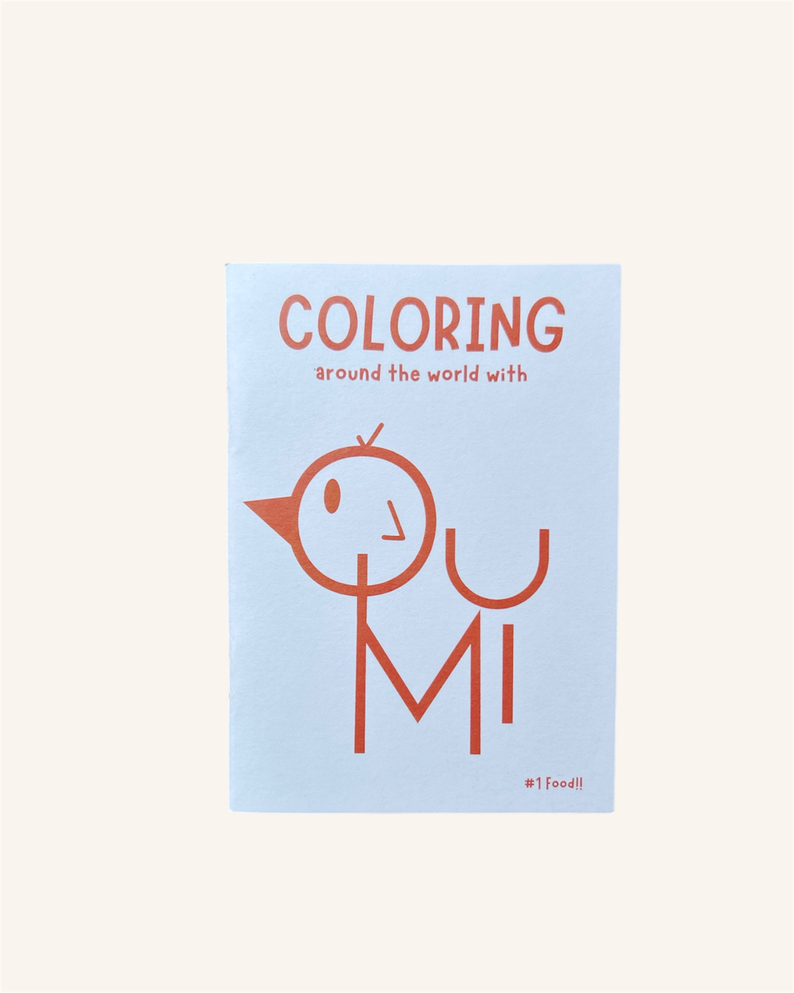 Libreta para colorear #1 Food · QUMI Kids – QUMI KIDS